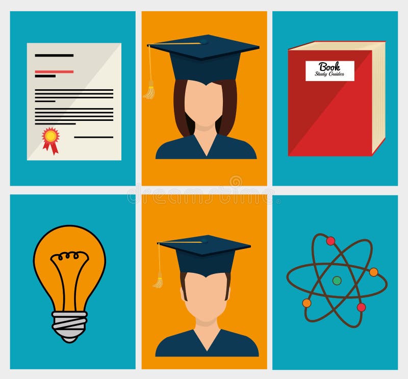 Education, Graduation and Academic Trainning Stock Vector ...