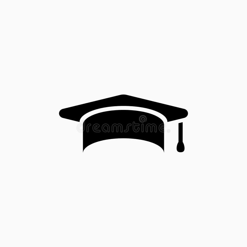 Education, Graduation Cap/hat Icon Simple Vector Illustration Stock ...