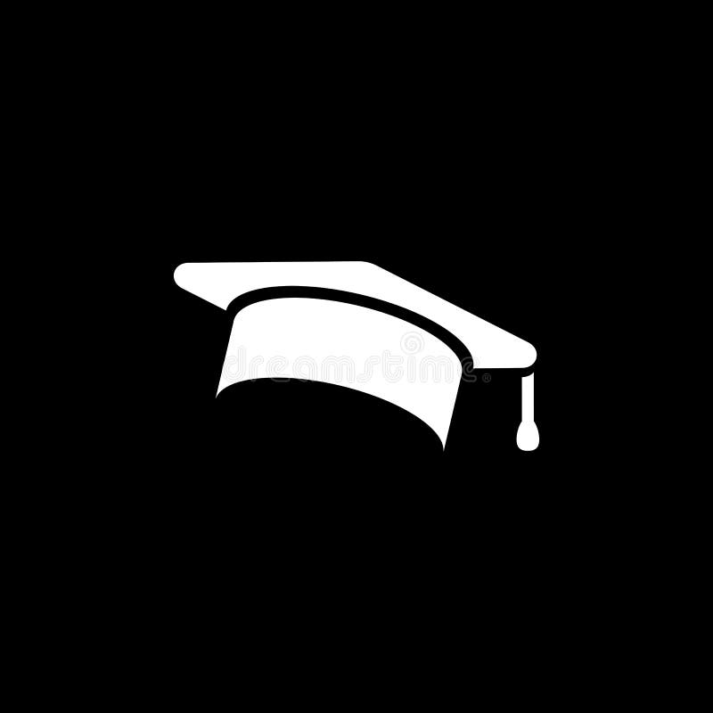 Education, Graduation Cap/hat Icon Simple Vector Illustration Stock ...