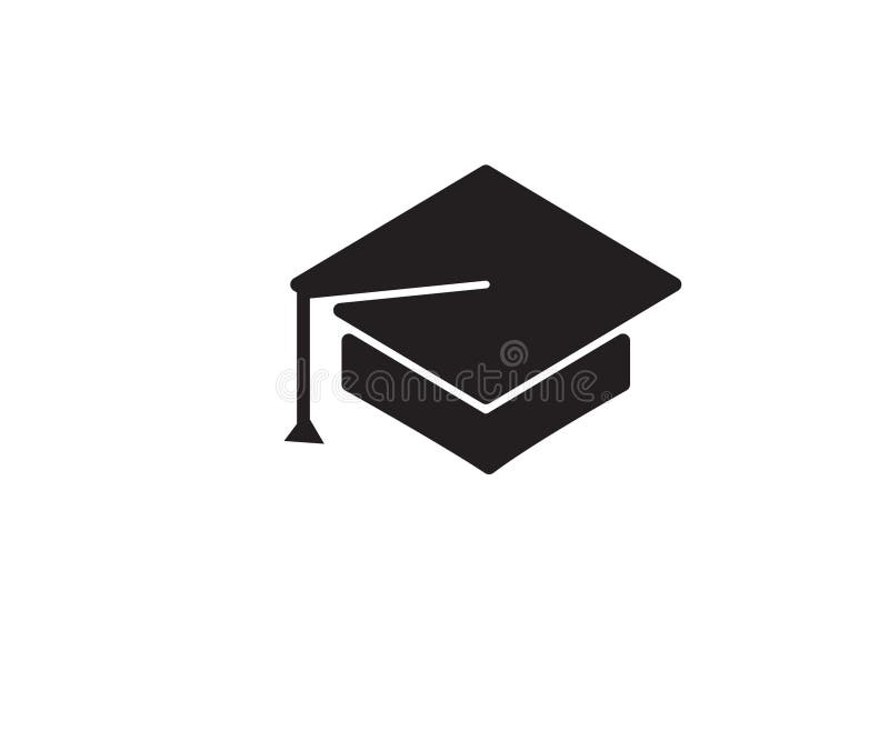 Education Hat Icon Vector Logo Design Template Stock Vector ...