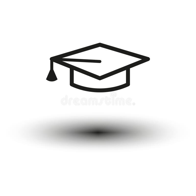 Education Icon. Graduation Hat Icon. Academic Symbol. Vector ...