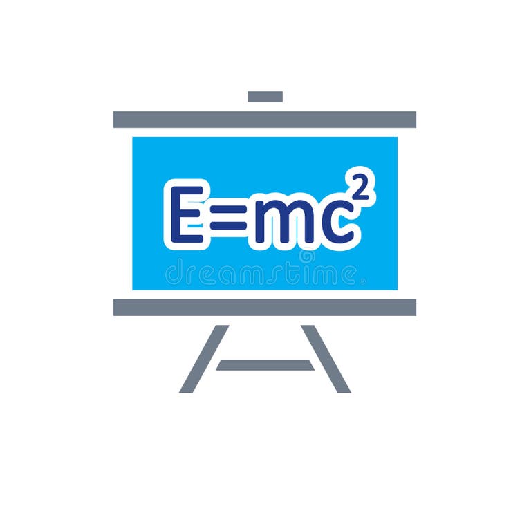 Education Icon. Interactive Whiteboard Stock Vector - Illustration of ...