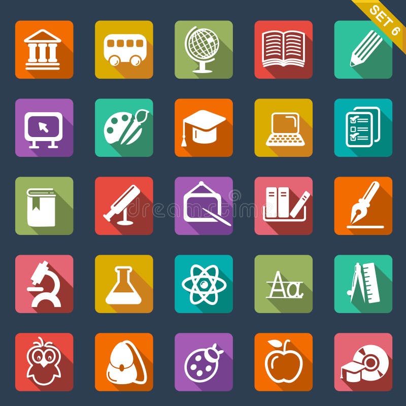 Education symbol line icon stock vector. Illustration of business ...