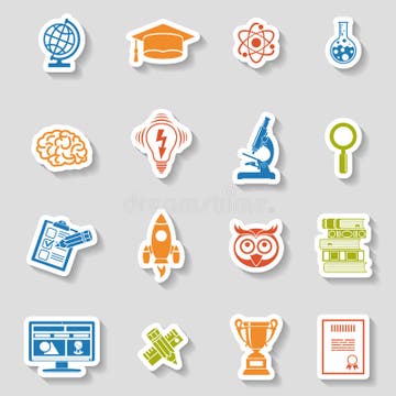 Online Learning Sticker Stock Illustrations – 1,317 Online Learning ...