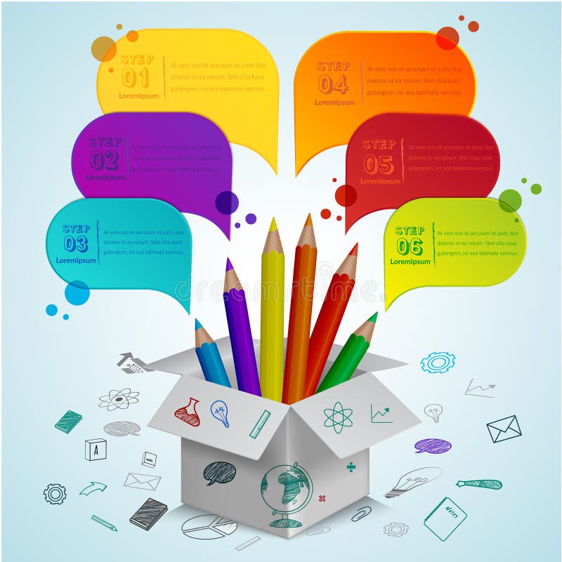 Lecture Is A Concept Of Infographic. Stock Vector - Illustration of ...