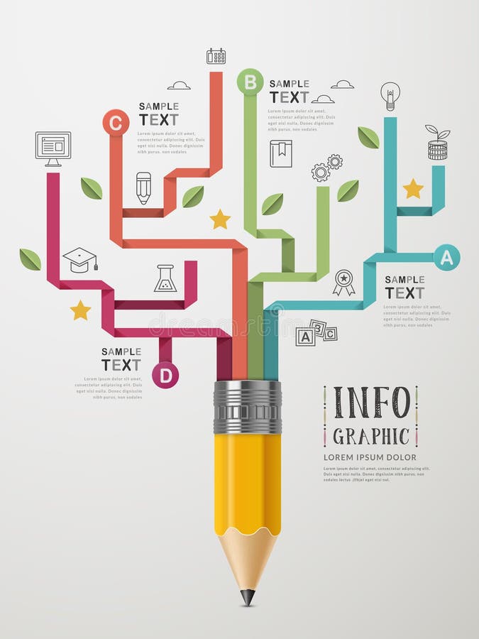 Tree Infographic Knowledge Stock Illustrations – 257 Tree Infographic ...