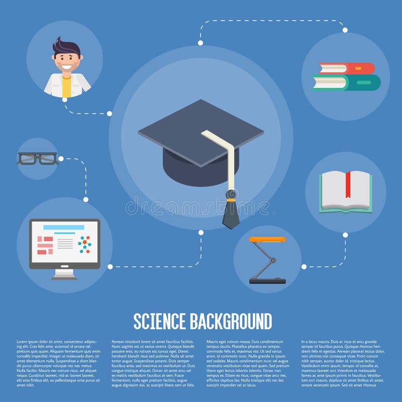 Education Infographics Concept Icon Stock Vector - Illustration of ...