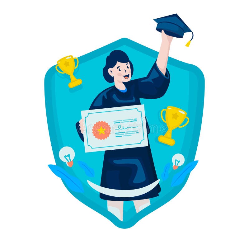 Education Insurance Coverage Vector Illustration Stock Vector ...