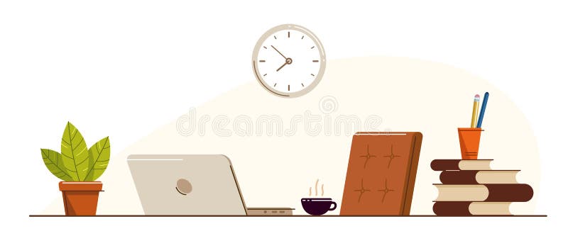 Workdesk Vector Stock Illustrations – 201 Workdesk Vector Stock ...