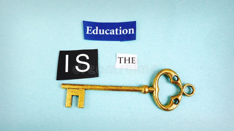 Education key stock photo. Image of message, success - 36051846