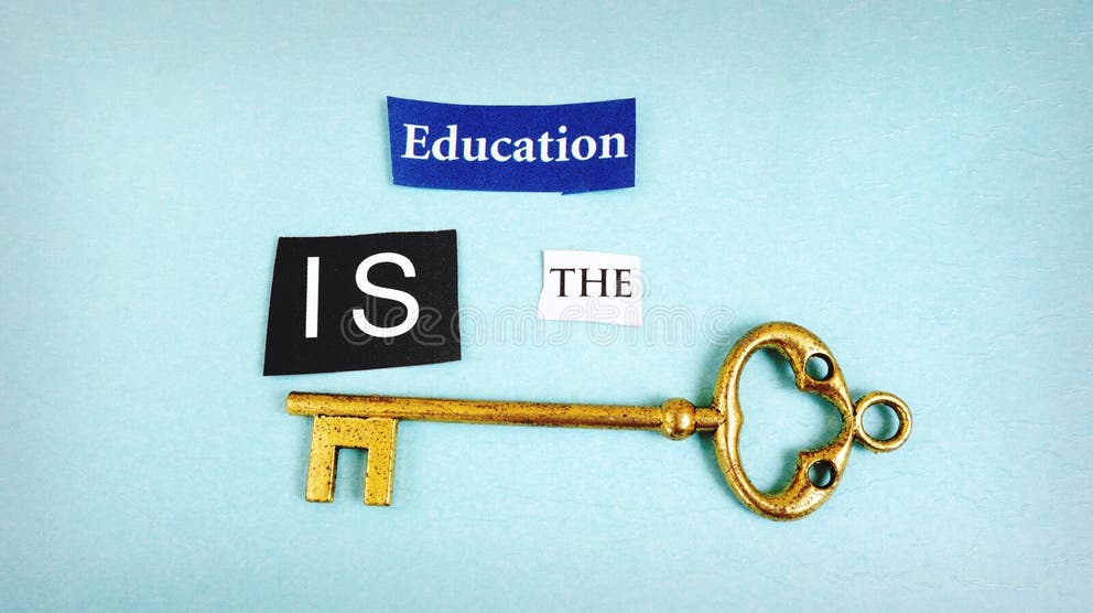 Education key stock photo. Image of message, success - 36051846