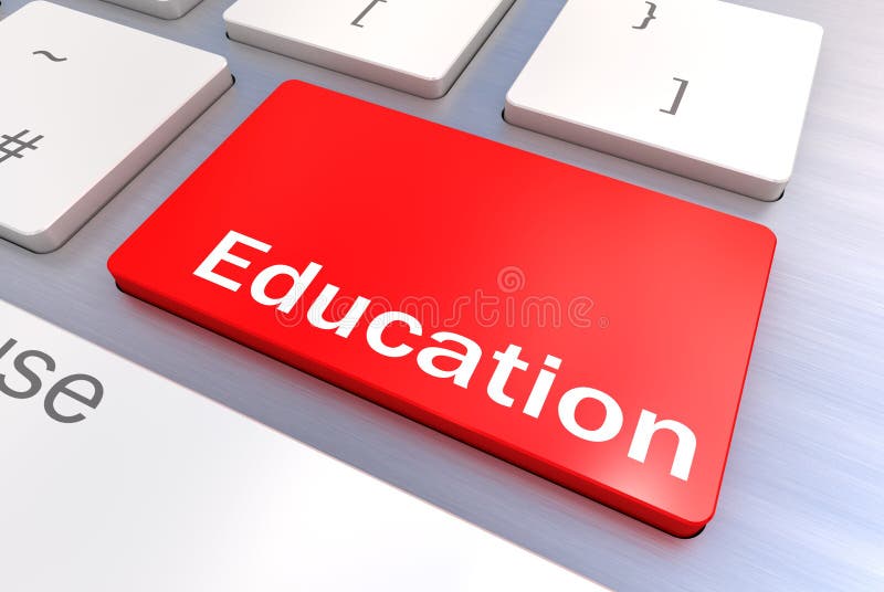 Education Keyboard Concept stock image. Image of keypad - 53877445