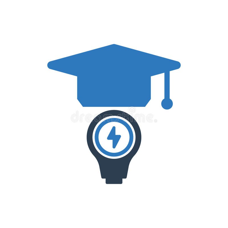 Education Knowledge Icon stock illustration. Illustration of creative ...