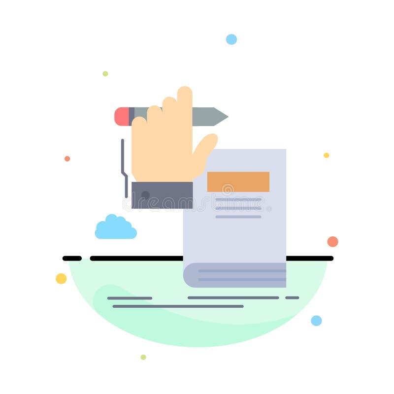 Education, Knowledge, Learning, Progress, Growth Flat Color Icon Vector ...