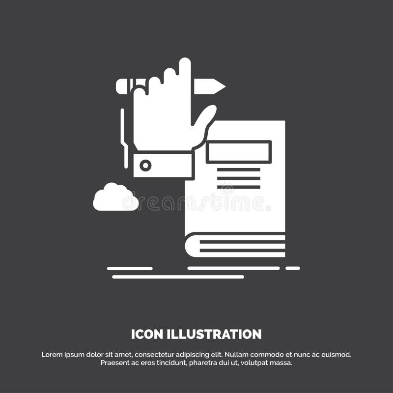 Education, Knowledge, Learning, Progress, Growth Icon. Glyph Vector ...