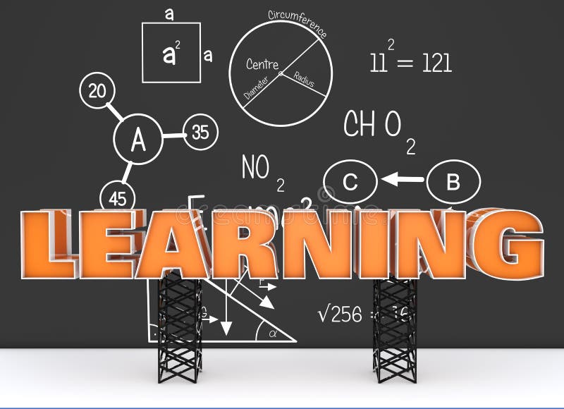 Learning stock illustration. Illustration of concept - 30267723
