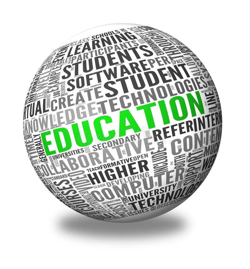 Learning Concept in Tag Cloud Stock Illustration - Illustration of ...