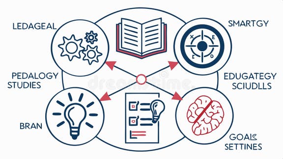 Education and Learning Diagram, Study Process, Knowledge Acquisition ...