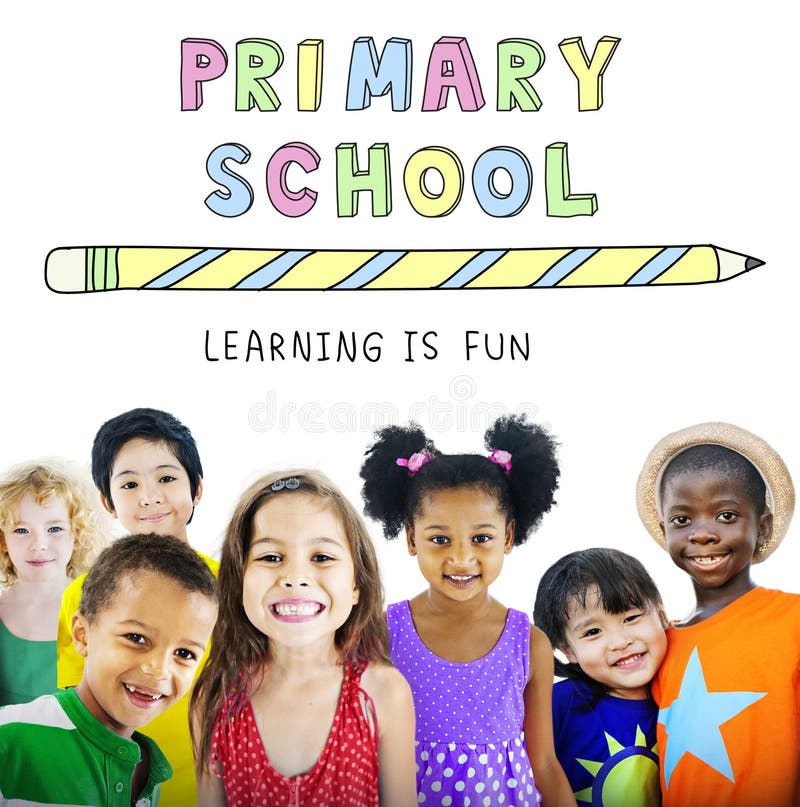 Education Learning is Fun Children Graphic Concept Stock Image - Image ...