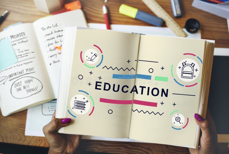 Education Learning Students Development People Graphic Concept Stock ...