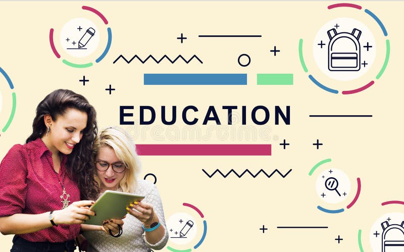 Education Learning Students Development People Graphic Concept Stock ...