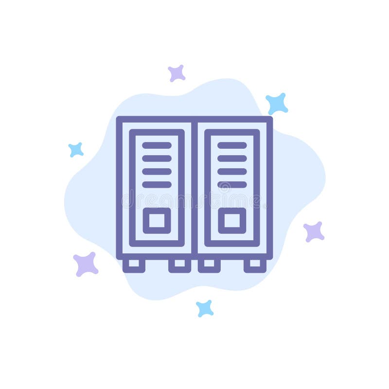 Education, Library, Read, Reading Blue Icon on Abstract Cloud ...