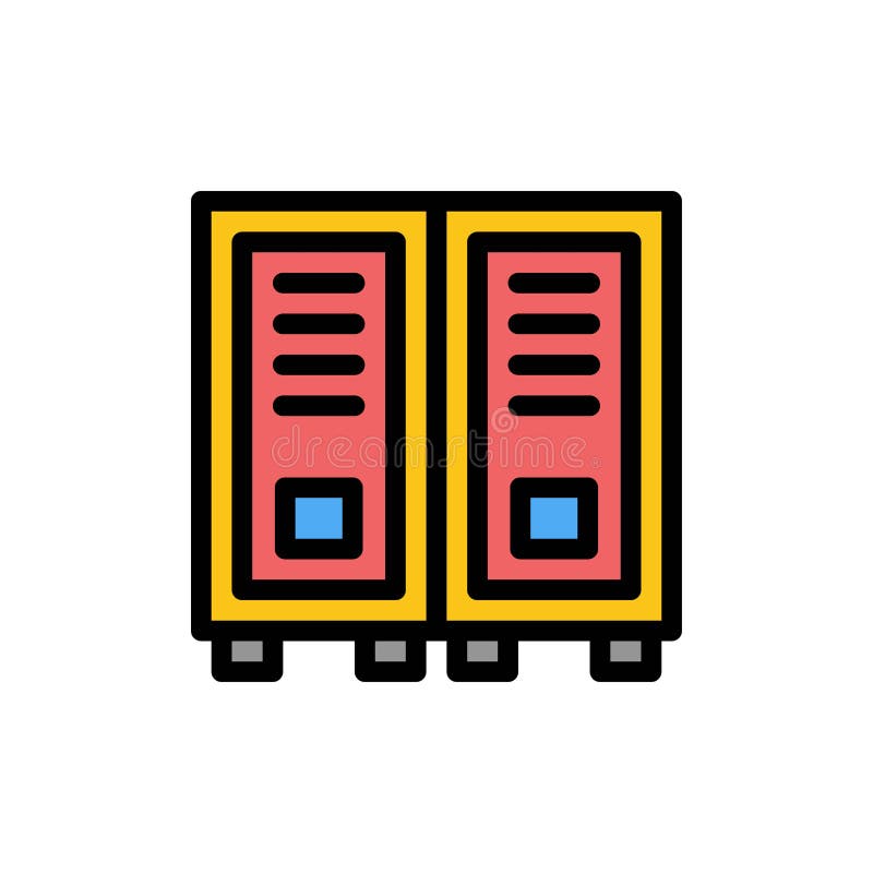 Education, Library, Read, Reading Flat Color Icon. Vector Icon Banner ...