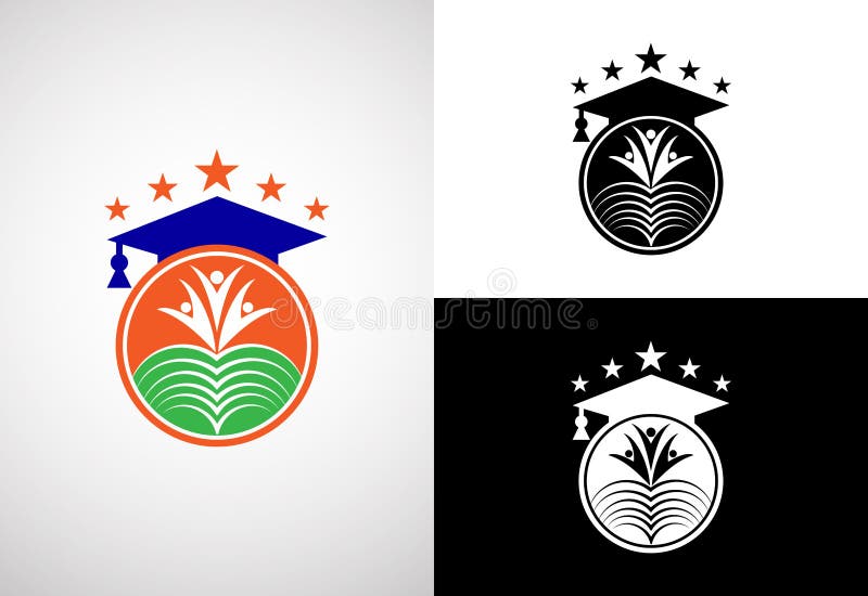 Education Logo Design Vector Template, Education and Graduation Logo ...