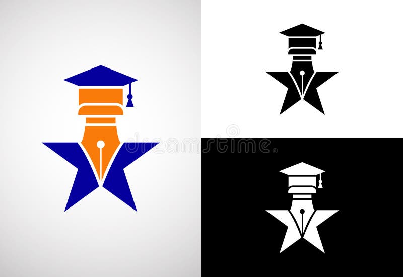 Education Logo Design Vector Template, Education and Graduation Logo ...
