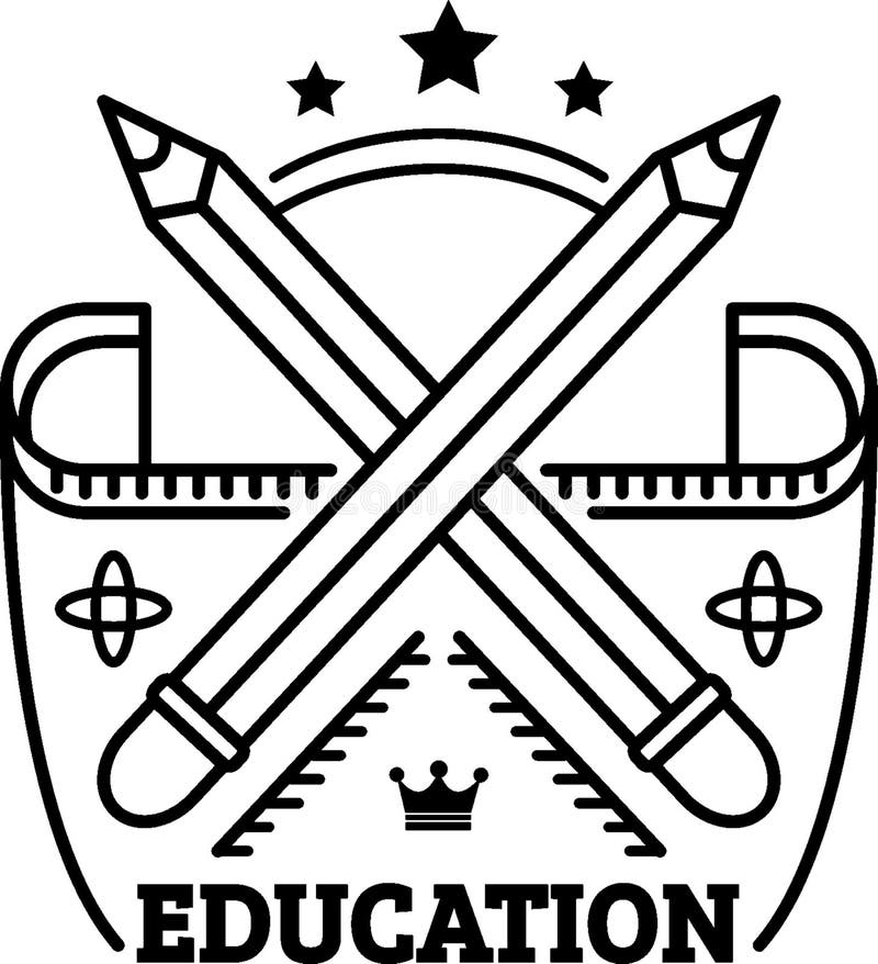 Education Logo Element. Vector Illustration Decorative Design Stock ...