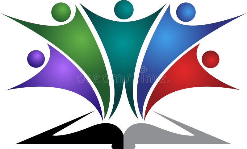 Optimistic people logo stock vector. Illustration of celebrate - 35138987