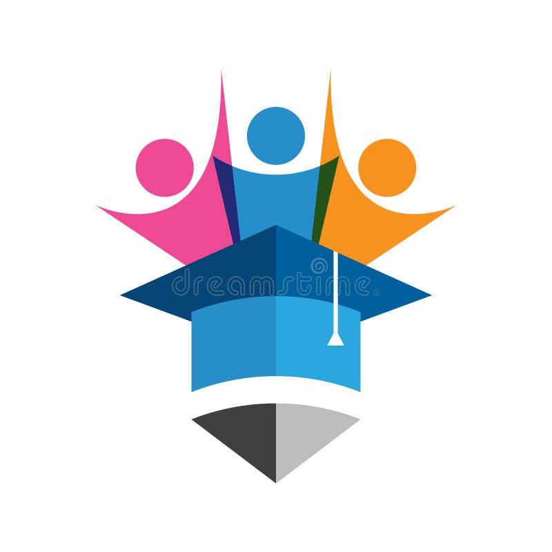 Education Logo Template stock vector. Illustration of concept - 120545469