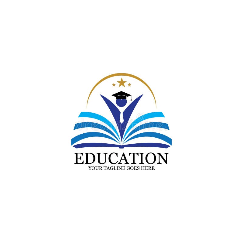 Education Logo Template Vector Stock Vector - Illustration of corporate, logo: 170489897