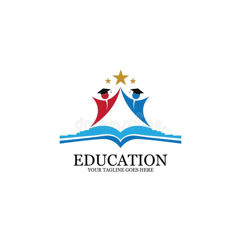 Education Logo Template Vector Stock Vector - Illustration of knowledge ...