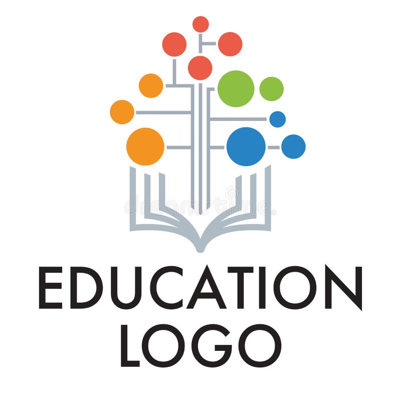 Knowledge Tree Book Logo stock vector. Illustration of novel - 32842606