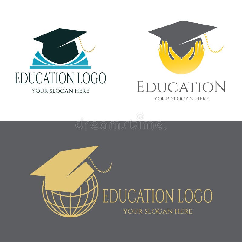 Education Logo , Vector Flat Icon for Apps Educational or Website Stock ...