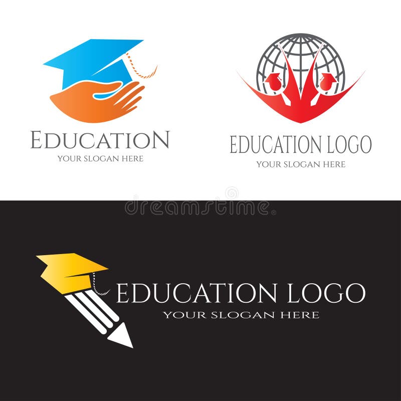 Education Logo , Vector Flat Icon for Apps Educational or Website Stock ...