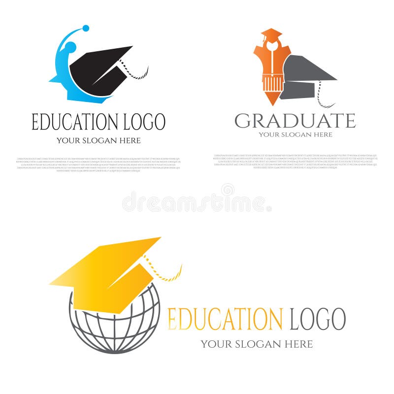 Education Logo , Vector Flat Icon for Apps Educational or Website Stock ...