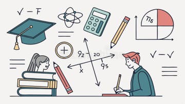 Education and Math Symbols, Learning Math, Study, Knowledge, Numbers ...