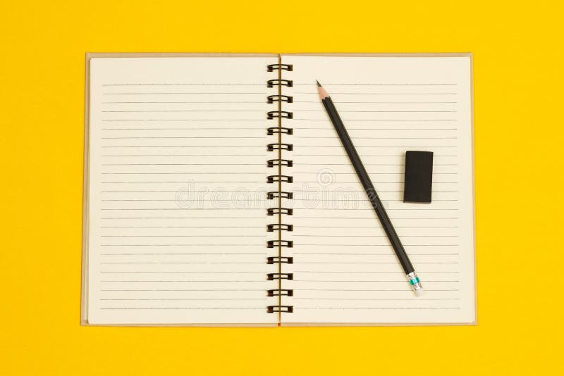 Education Notebook for Students in the Classroom Stock Image - Image of ...