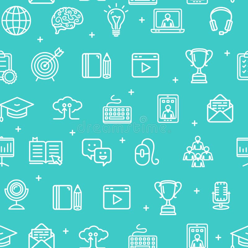 Online Education Background Stock Illustrations – 107,837 Online ...