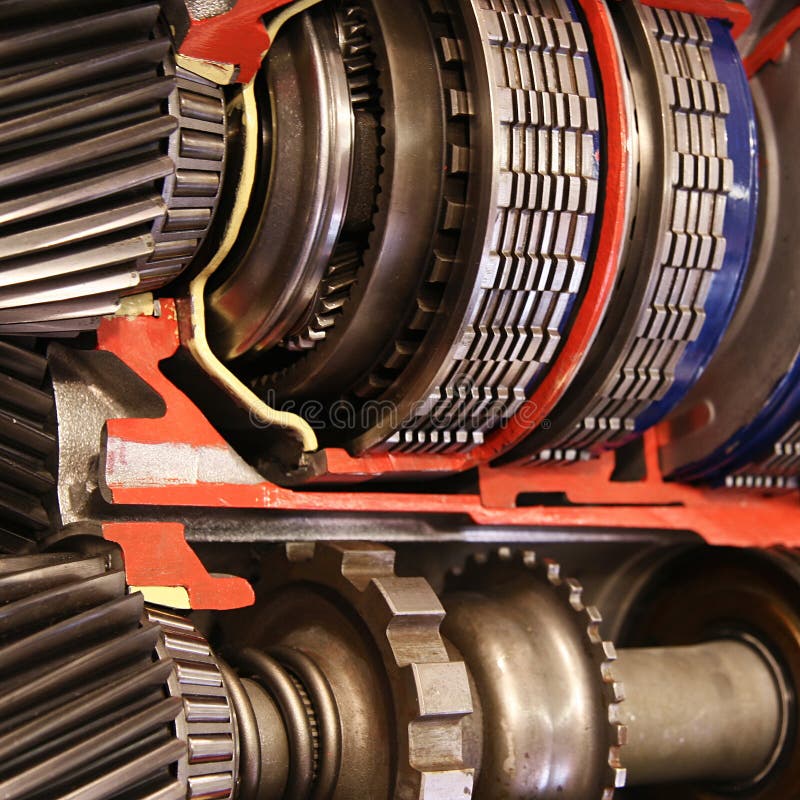 Automatic Transmission Gears and Ball Bearings Stock Photo - Image of ...