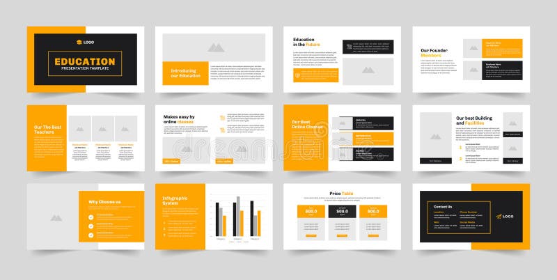Education Powerpoint Presentation or Education Slide Design Stock ...