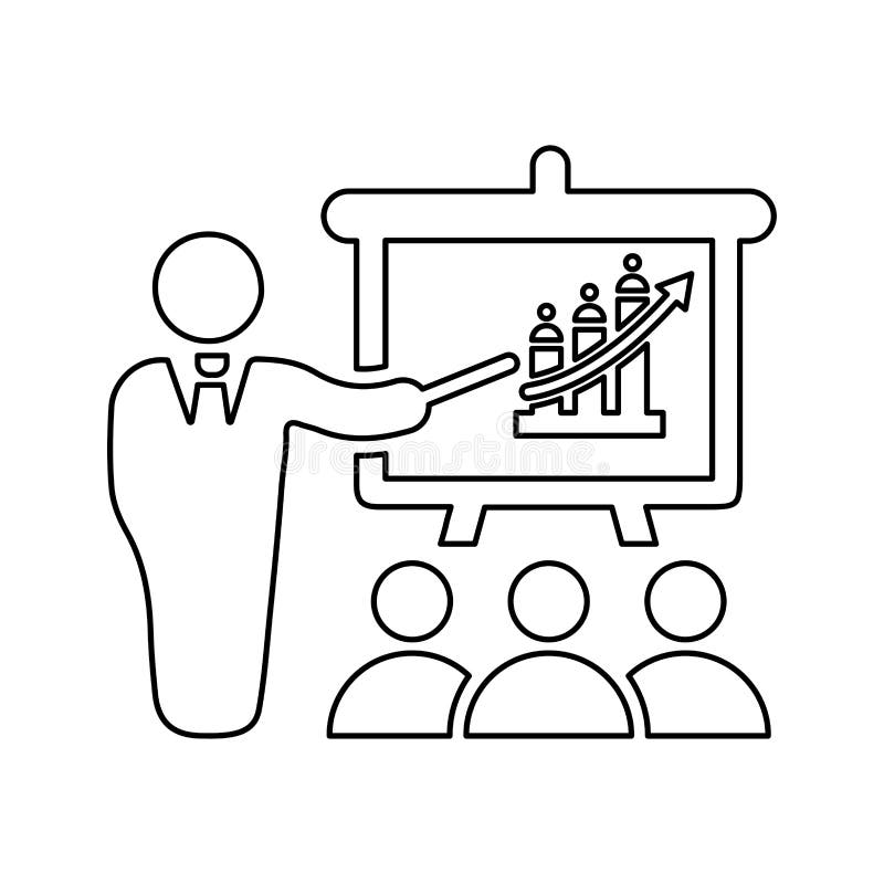 Education, Presentation, Tutoring Icon. Rounded Gray Vector Sketch ... Education, Presentation, Tutoring Icon. Rounded Gray Vector Sketch ...
