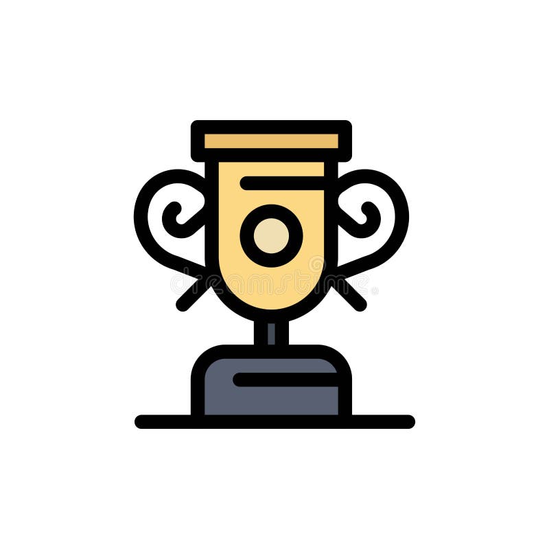 Education, Progress, Training Flat Color Icon. Vector Icon Banner ...