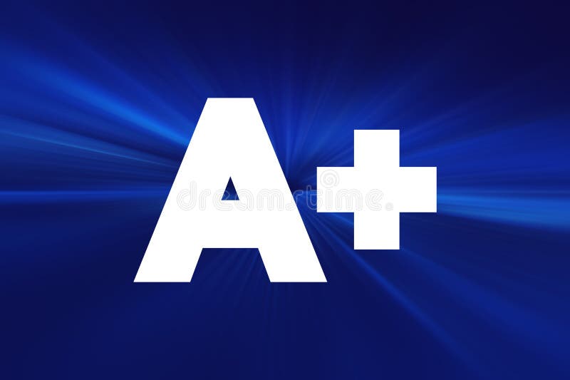 Education Rating a Plus Text Quote, Concept Background Stock Image ...