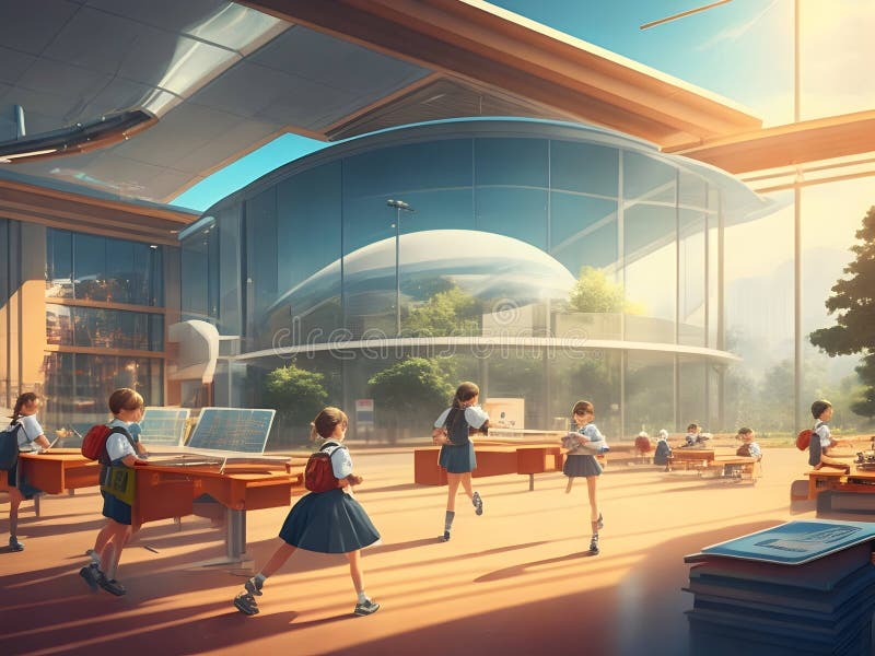 Education Redefined: Step into the Future with Our School Vision Stock ...