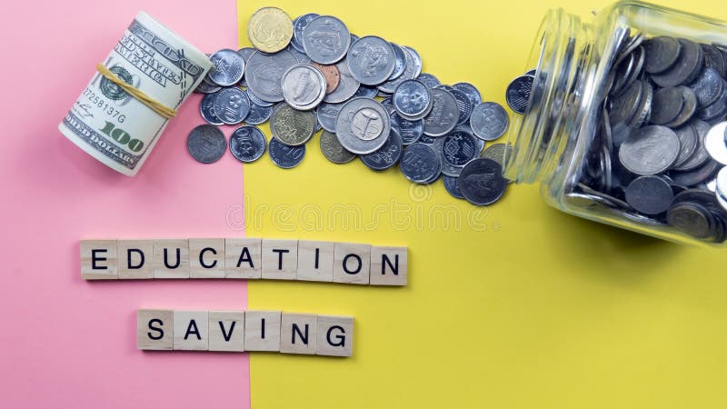 Education Saving Concept stock image. Image of fund - 226434751