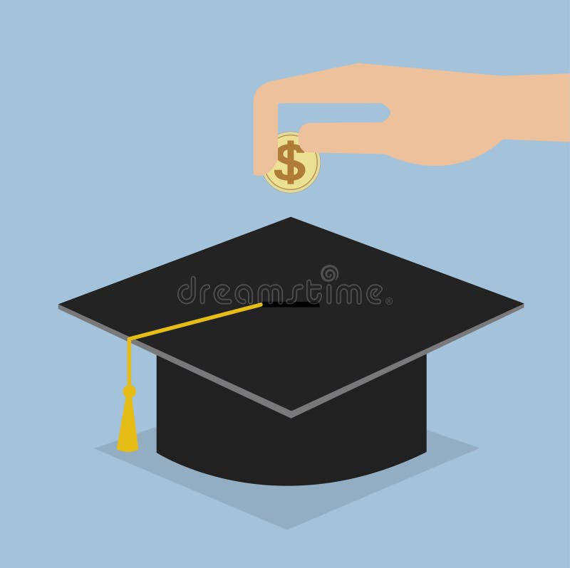 Education savings stock vector. Illustration of graduation - 39350939