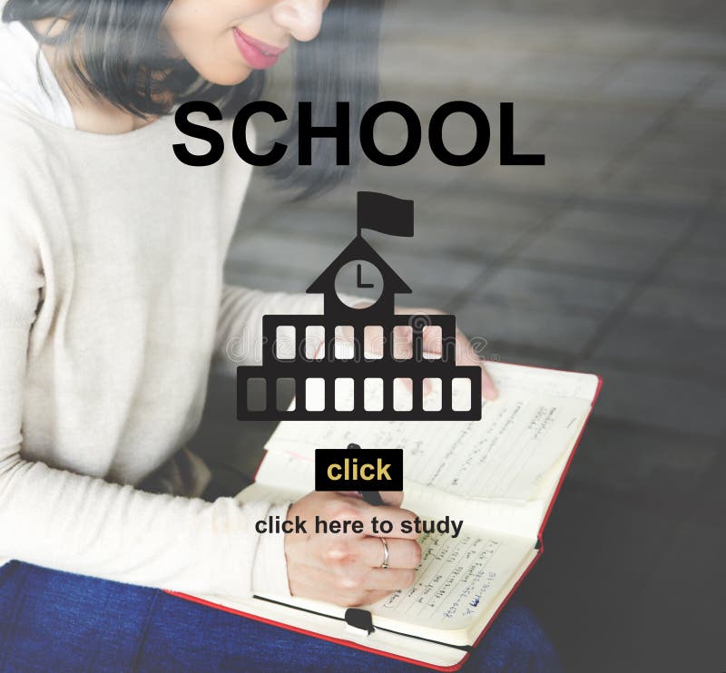 Education School Learning Homepage Concept Stock Image - Image of ...